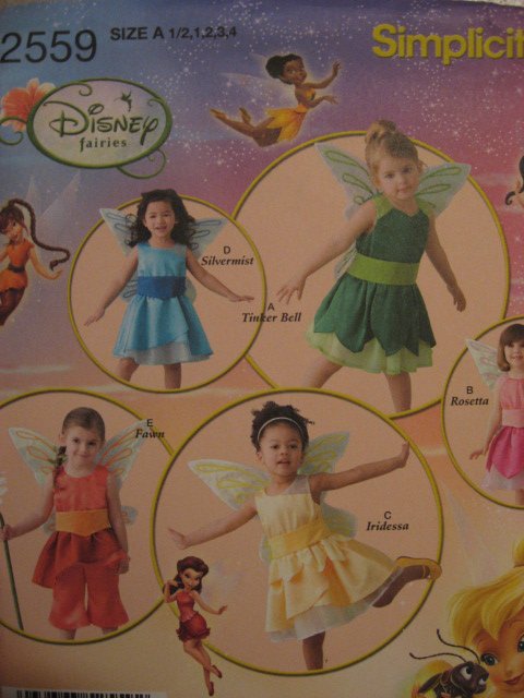 Tinkerbell And Silvermist Costume
