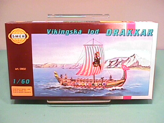 SMER 1/60th Scale Medieval Viking Ship Plastic Model Kit
