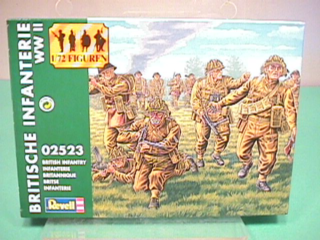 Revell 1/72nd Scale WWII British Infantry Plastic Soldiers Set