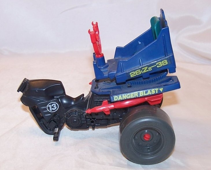 GI Joe Dreadnok Cycle w Box, Hasbro 1987