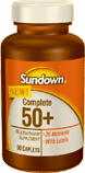 Sundown - Complete 50+ Multivitamin Supplement Caplets 90