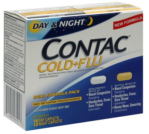 Buy Contac Cold Flu and Allergy Medicine from Drugsdepot at Lowest Price