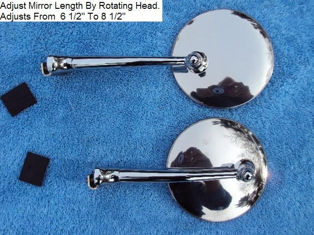 4'' Straight Arm Mirror