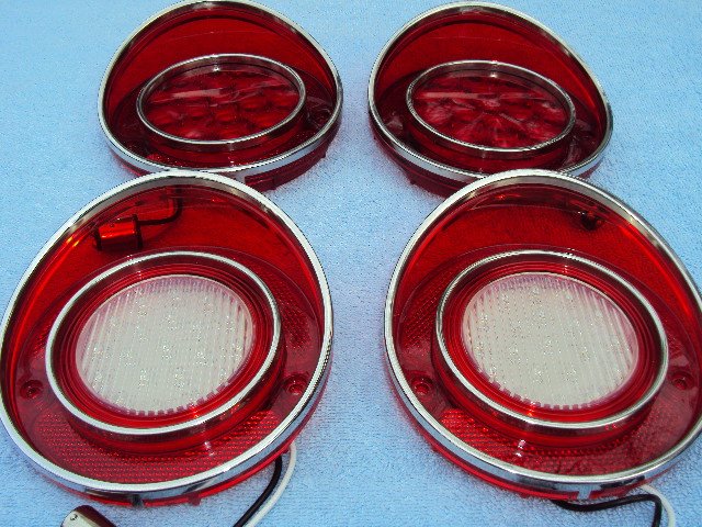 1968-1972 Corvette Tail & Back-up LED Lights