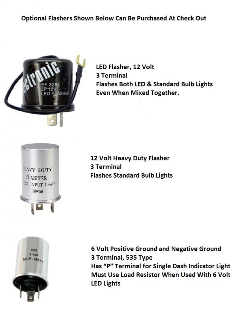 12 Volt Heavy Duty Turn Signal Switch