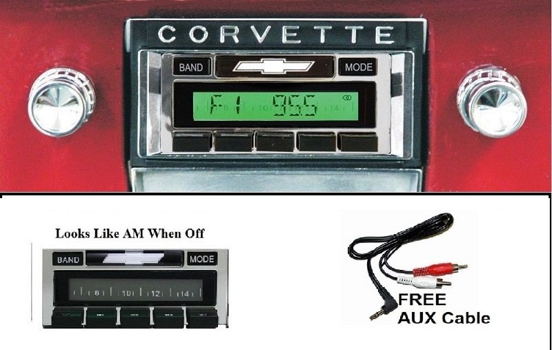 1958-1962 Corvette Custom Fit Radio 230 Series