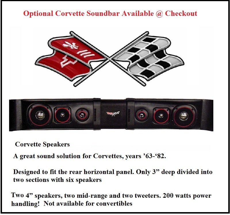 1977-1982 Corvette Custom Fit Radio 230 Series