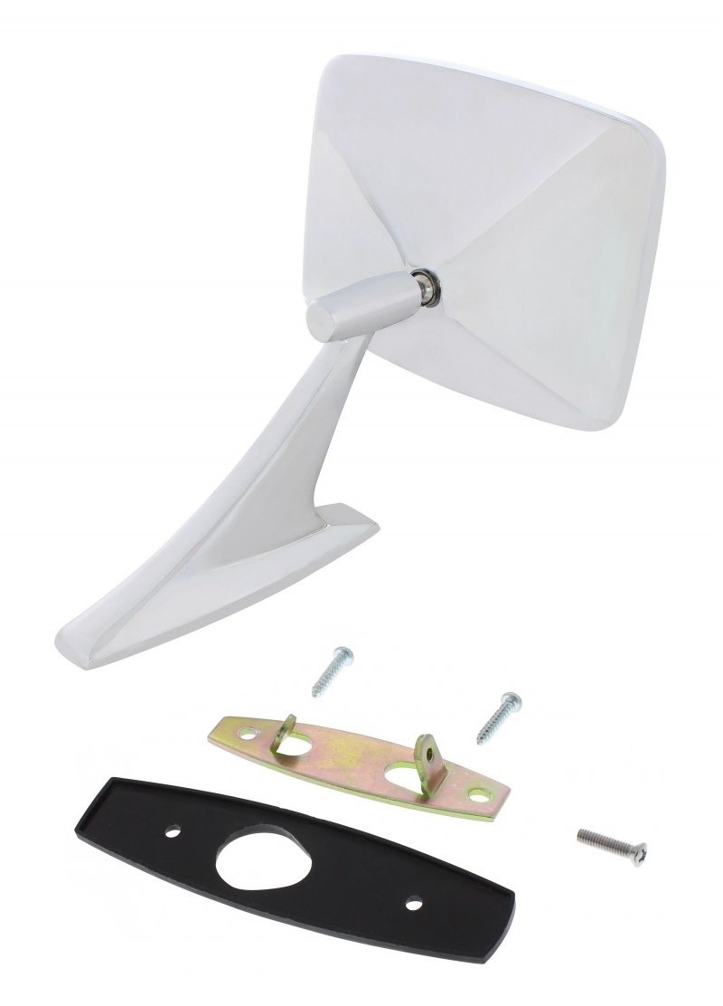 Universal Rectangle Truck Exterior Door Mount Rear View Mirror Gasket ...