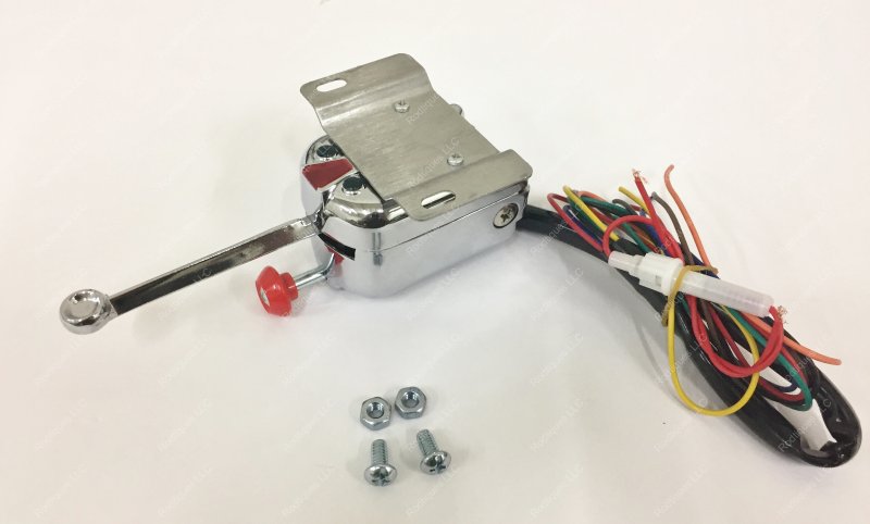 Under Dash Mount Premium 6-12 Volt Turn Signal Switch w/ Hazard Option