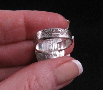 Shane Hendren Navajo Mokume-Gane ''Circle of Life'' Silver & 14K Gold ...