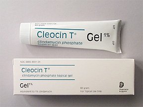 Cleocin T 1% Gel 1X60 gm Mfg.by: Pfizer USA