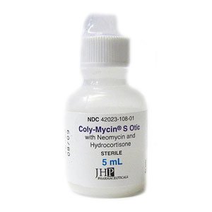 Prescription Drugs-C - Coly-Mycin - Coly-Mycin S Drops 5 Ml By J H P ...