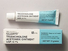 Triamcinolone Acetonide .1% Ointment 15 Gm By Fougera & Co