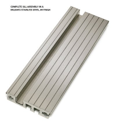 Car Sills / Elevator Sills - Stainless Steel Car Sills - Single Speed ...