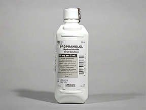 Propranolol 20Mg/5 Ml Sol 500 Ml By Roxane Labs