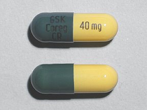 Coreg CR 40 Mg Caps 30 By Glaxo Smithkline.