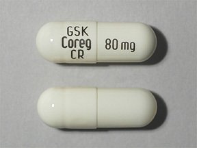 Coreg CR 80 Mg Caps 30 By Glaxo Smithkline.