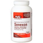 Senexon Nature Vegetable Laxative 1000 By Rugby Major Labs