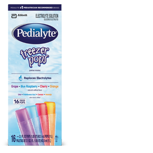Pedialyte Pop Assorted Flavor 4 x 16 Ct