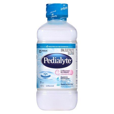 Pedialyte Rtf Liquid Unflavored 8 x 1 Liter