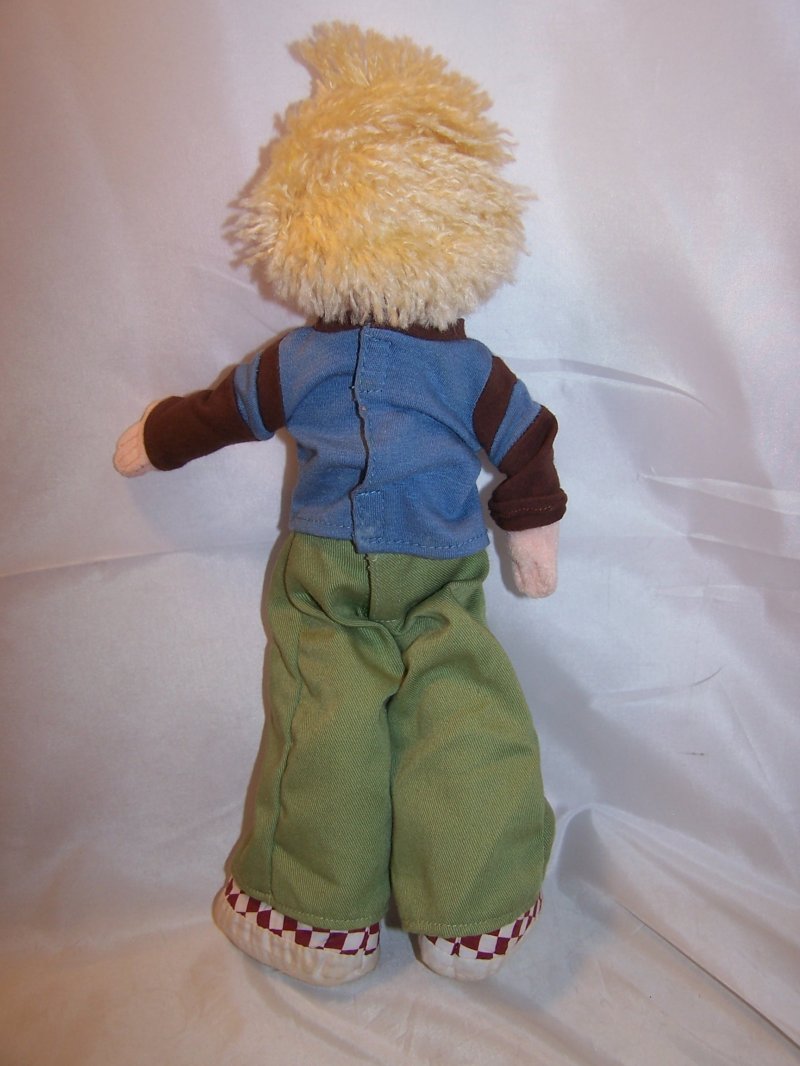 Groovy Guy Doll, Blond Hair, Stuffed Plush Doll