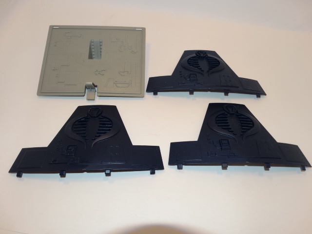 GI Joe Cobra Assorted Panels 1980s