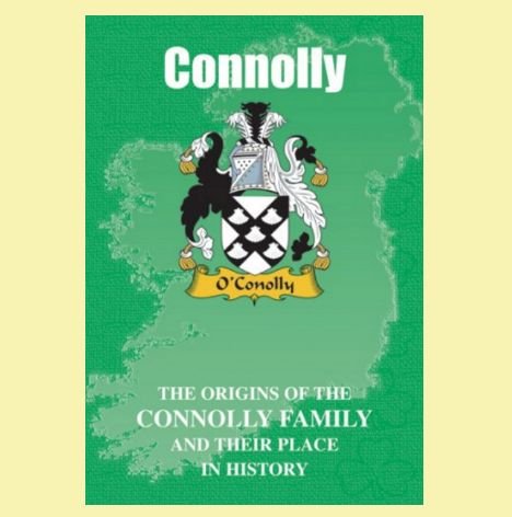 Connolly Coat Of Arms History Irish Family Name Origins Mini Book