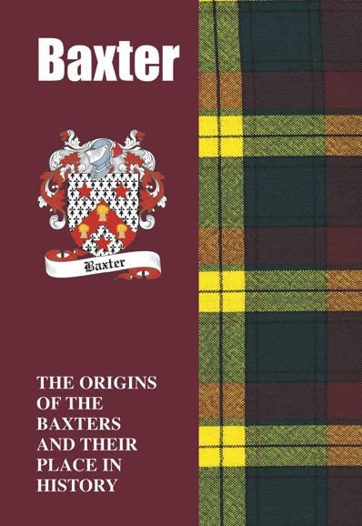 Baxter Coat Of Arms History Scottish Family Name Origins Mini Book