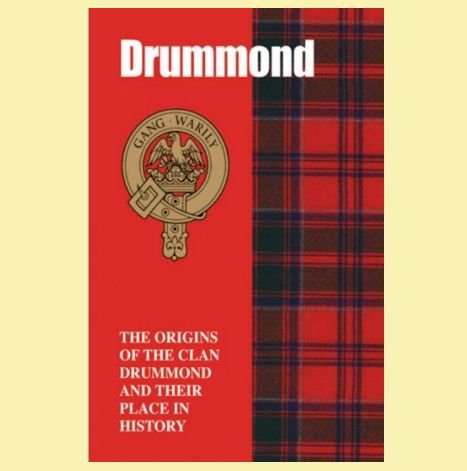 Drummond Clan Badge History Scottish Family Name Origins Mini Book