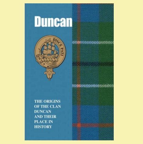 Duncan Clan Badge History Scottish Family Name Origins Mini Book