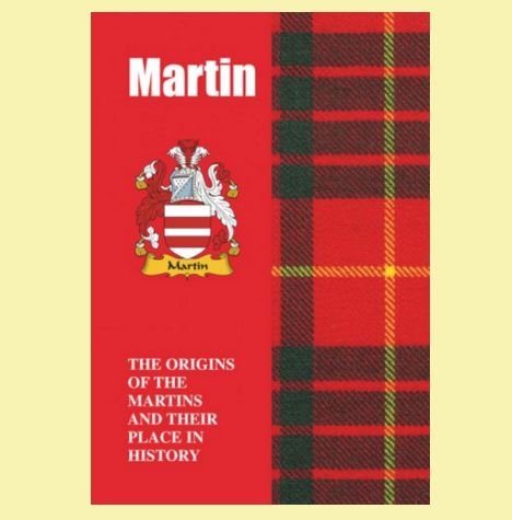Martin Coat Of Arms History Scottish Family Name Origins Mini Book