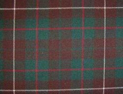 MacKinnon Hunting Modern Tartan Polyviscose Plaid Fabric Swatch