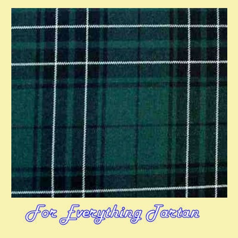 MacLean Hunting Modern Tartan Polycotton Plaid Fabric Swatch