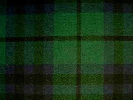 Austin Modern Tartan 10oz Wool Fabric Lightweight Swatch