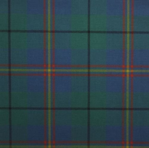 Carmichael Ancient Tartan 10oz Wool Fabric Lightweight Swatch
