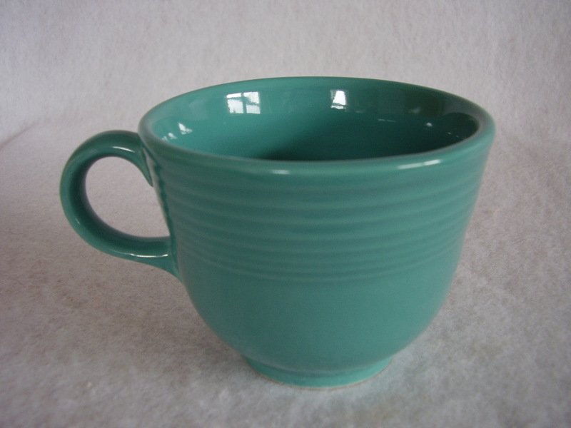Fiesta Turquoise Coffee Cup Fiestaware Contemporary