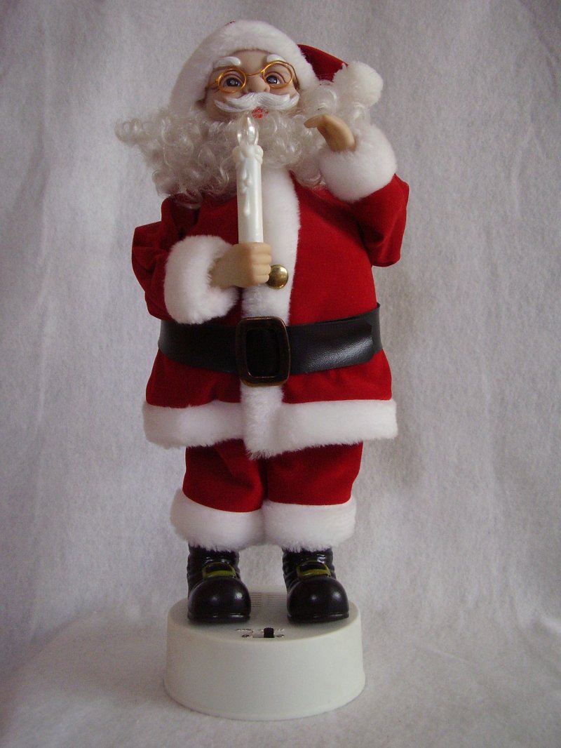 Telco Motionette Santa Animated Illuminated Christmas Display Figure 16 ...
