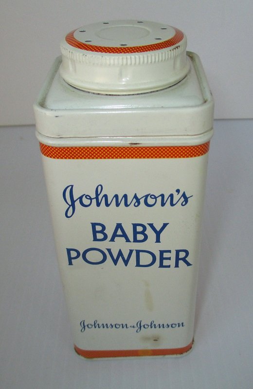 Johnson's Baby Powder, Vintage 9 oz Tin, Never opened