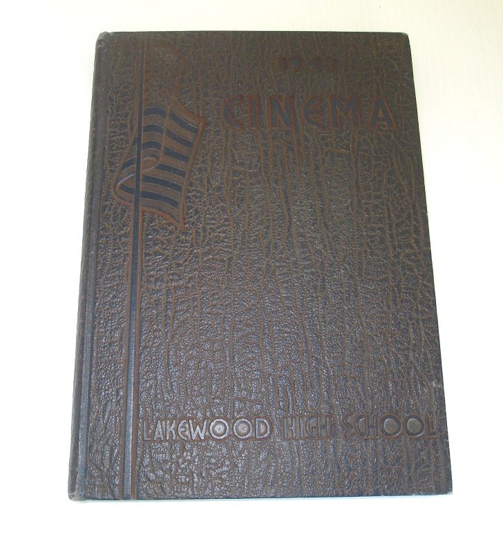 Lakewood High Sch Ohio 1942 Cinema Yearbook Coletta Chambers