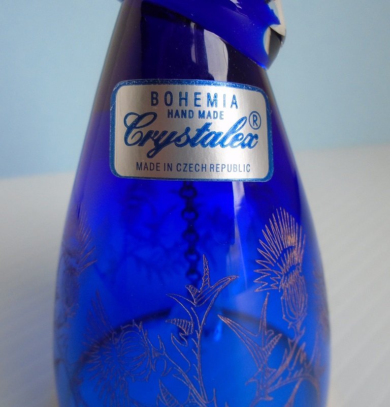 Bohemia Crystalex Crystal Bell, Hand Made in Czech Republic