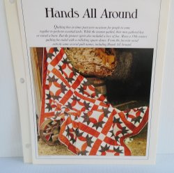 Hands All Around Quilt Pattern with Stencil Templates