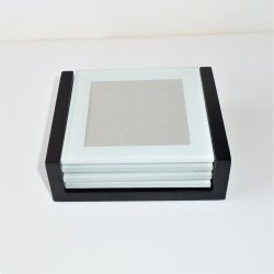 Green Tree Gallery Glass Coaster Frames, Set/4