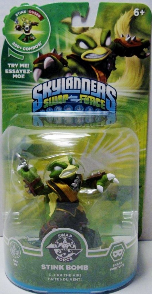 Skylanders Swap Force Stink Bomb Card