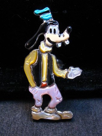 Native American Zuni Goofy Ring, Andrea Lonjose Shirley, sz6