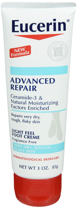 Eucerin Advanced Repair Foot Cream 3oz By Beiersdorf/Cons Prod