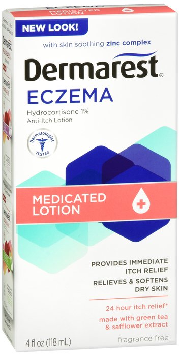 Dermarest 1 % Lotion ECZEMA 4 Oz By Medtech-am