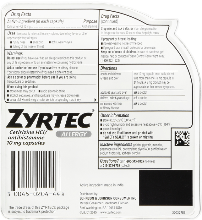 AmericanPharmaWholesale: Zyrtec