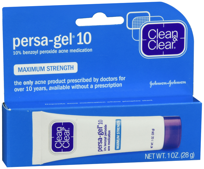 Clean & Clear Persa-gel 10 Acne Treatment Maximum Strength 1 OZ