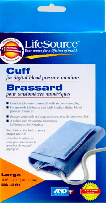Lifesource Blood Pressure Cuff Large By A&D Engineering USA