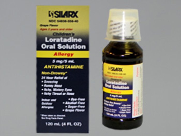 Loratadine Gen Claritin 5Mg/5Ml Sol 120 Ml By Case Of 12 Lannett P